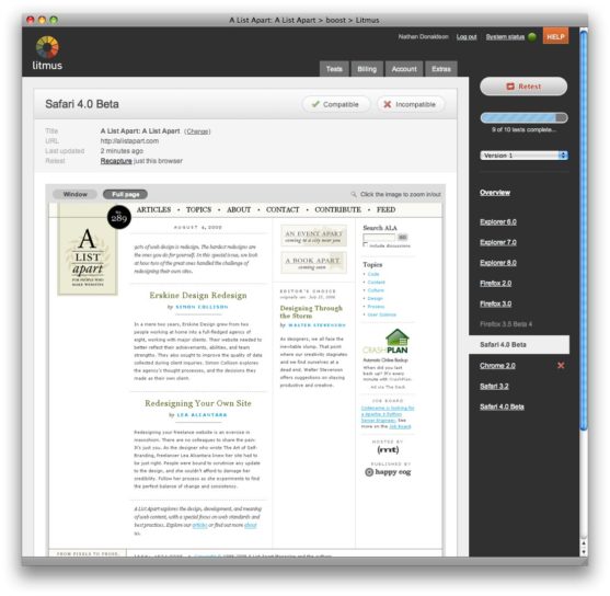 Using Litmus to integrate cross-browser testing into our workflow ...